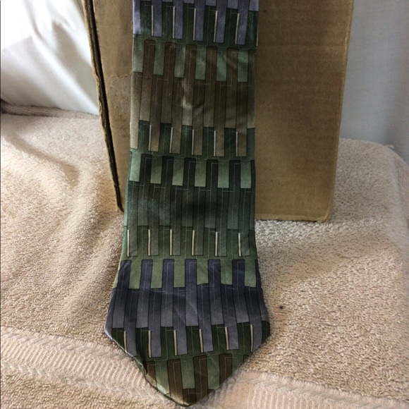 Arrow | Accessories | Mens Arrow Multicolor Rectangle Pattern Necktie ...